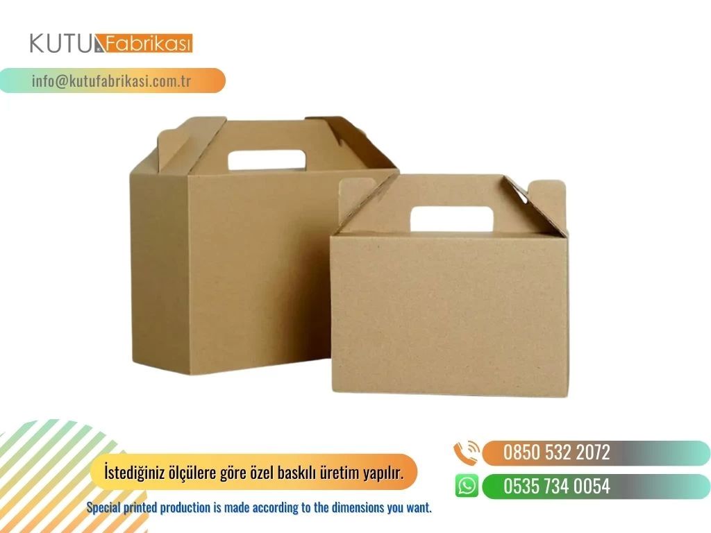ÖZEL LOGO KÜÇÜK İŞLETME İÇİN BASKILI OLUKLU KARTON KUTU Özel Baskılı İmalat