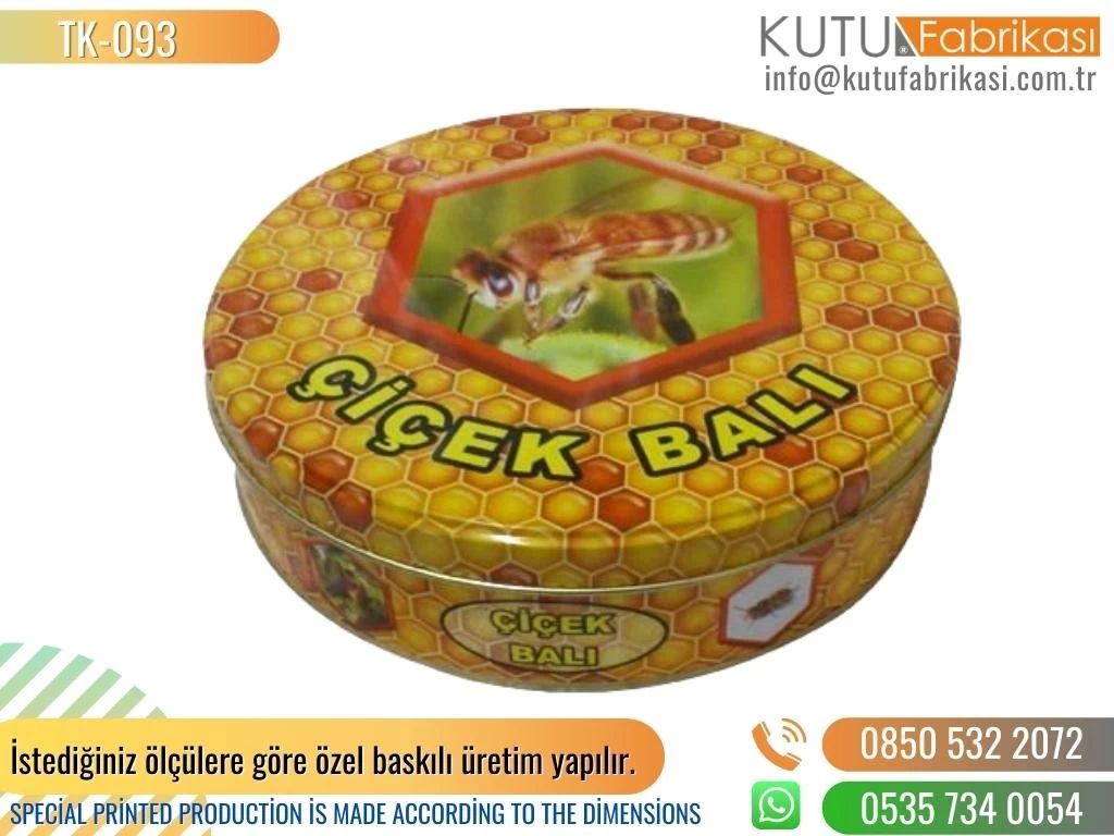 Metal Teneke Kutu 93