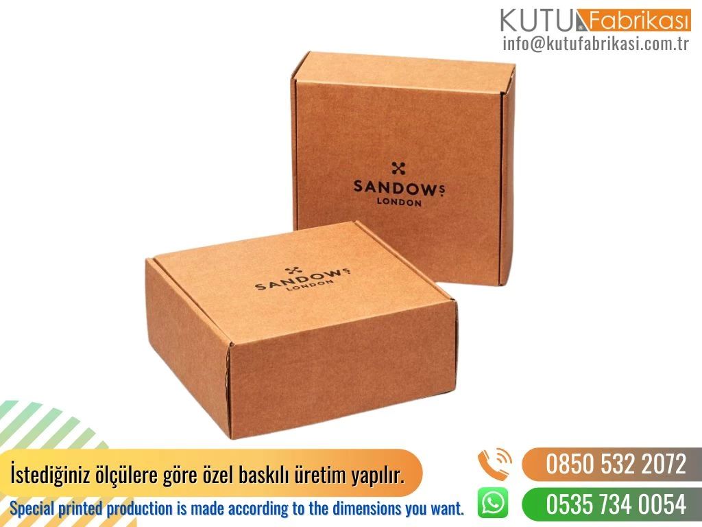 Oluklu Kutu 10 Özel Baskılı İmalat